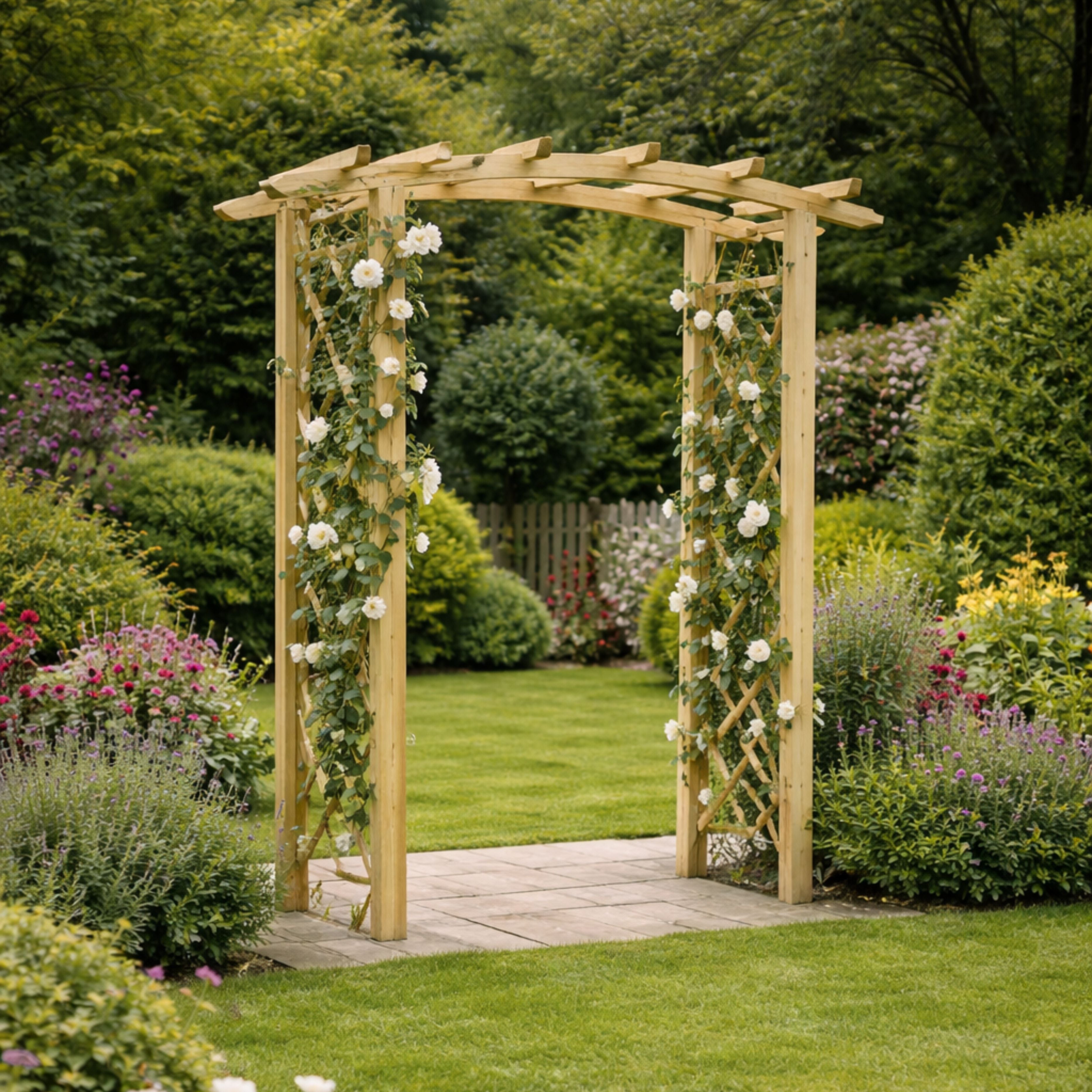 Zest 4 Leisure Daria Garden Arch – Outdoor Feature – Chessington Garden ...